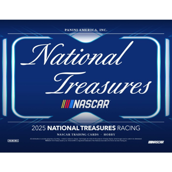 #HitItFirst 2025 Panini National Treasures Racing - Dual Hobby Box ...